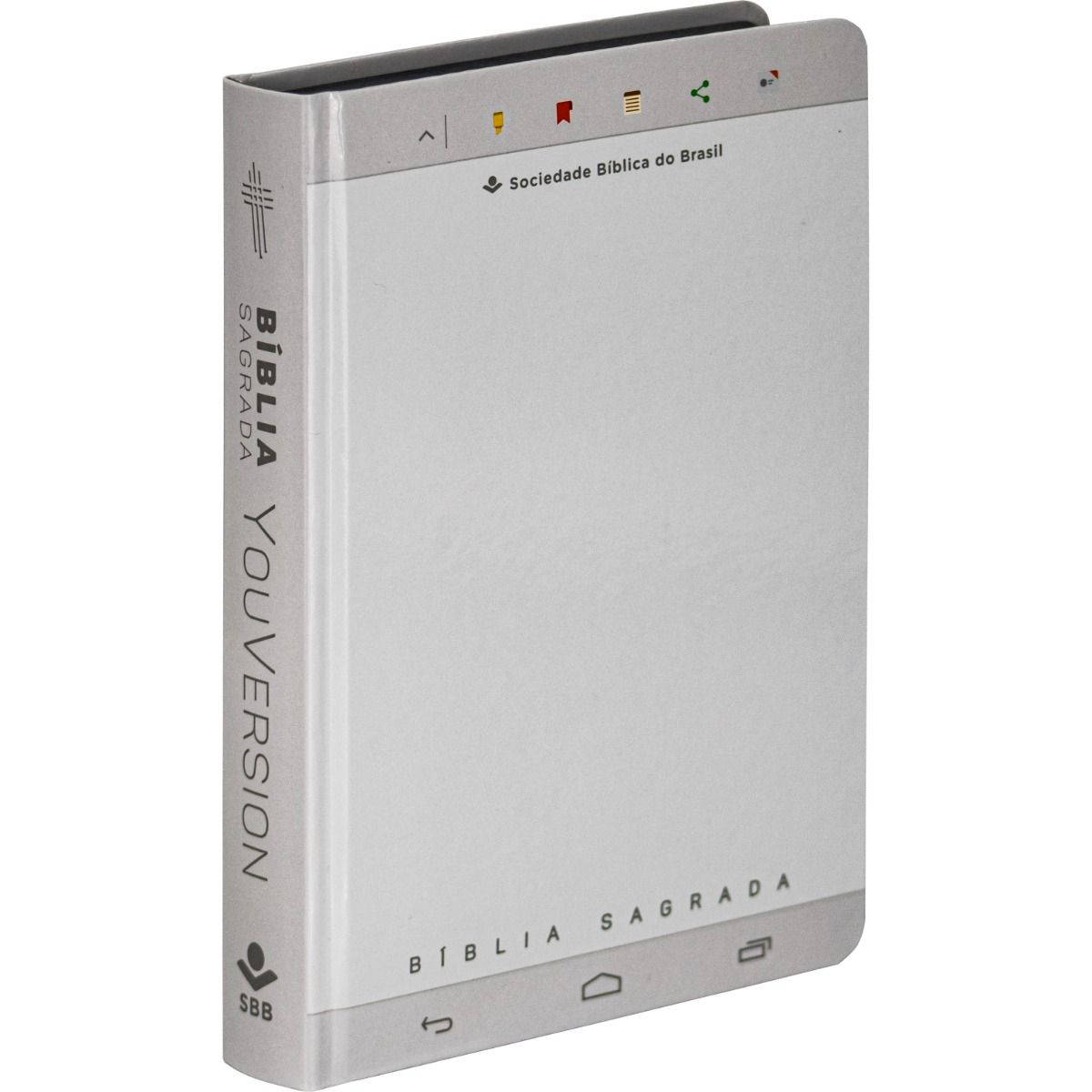 Bíblia NTLH YouVersion Branca - Livraria Evangélica Shalom