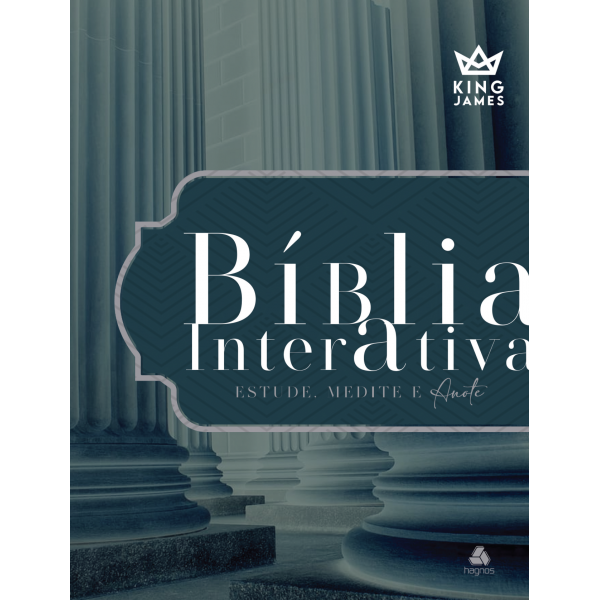 Bíblia Interativa Estude, Medite e Anote - Modelo Amparo - King James ...